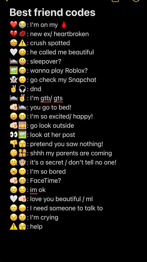 Secret Code Words For Best Friends