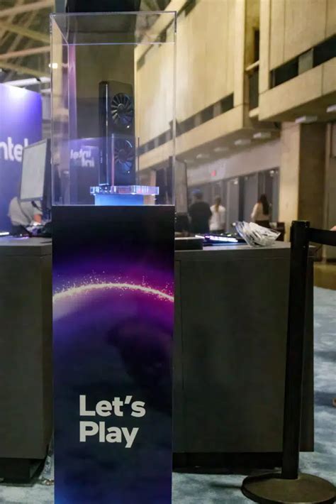 Intel Shows Off Secretive Arc Discrete Gpu Hardware At Dreamhack Dallas 2022