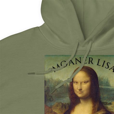 Moaner Lisa Funny Mona Lisa Unisex Hoodie And Grumpy Ginger Etsy