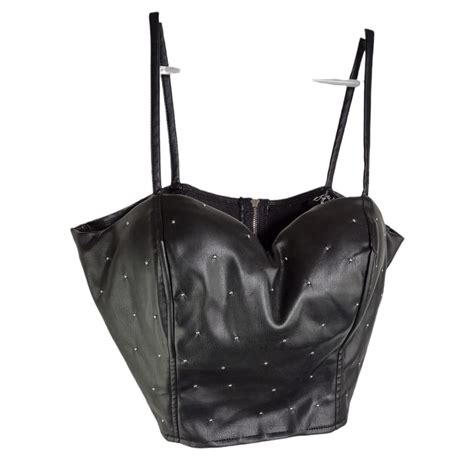 Super Sexy Bustier Made Of A Faux Leather With A Depop