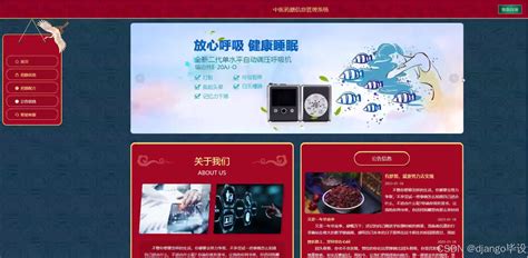 【开题报告】基于djangovue中医药膳信息管理系统（论文程序） Csdn博客
