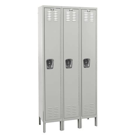 Hallowell Single Tier Premium Locker Height 78 In Width 36 In Color
