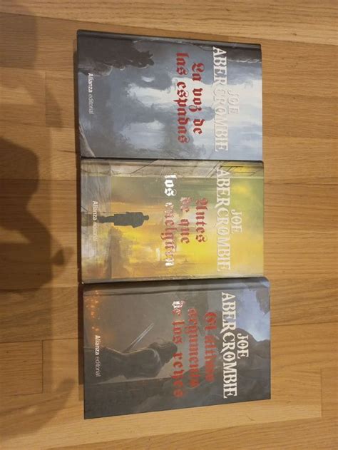 Trilogía La Primera Ley De Joe Abercrombie De Segunda Mano Por 20 Eur