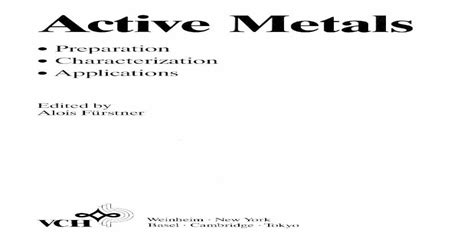 Pdf Preparation • Characterization • Applications Dokumentips