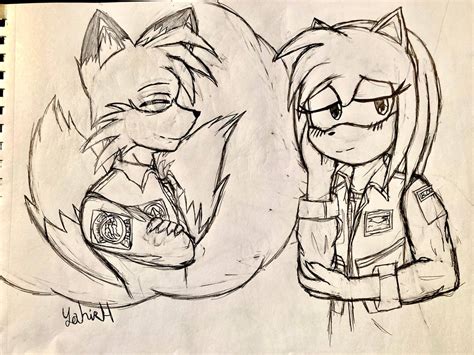 Amy X Tails By Yahirh7 On Deviantart