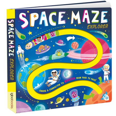 Space Maze Explorer A Maze Boards Igloo Books Parragon Publishing