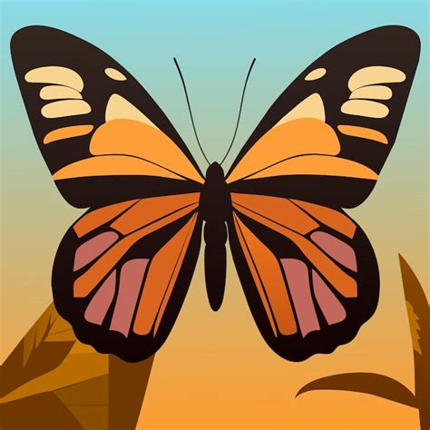 Arrière plans De Page Papillon Où L inspiration S épanouit Vecteur Premium
