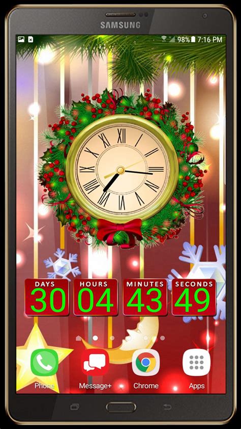 Christmas Live Wallpaper Xmas Countdown And Clock Apk For Android Download