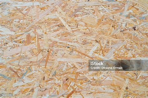 Latar Belakang Tekstur Chipboard Pola Panel Osb Coklat Muda Latar Belakang Serpihan Kayu Terpaku
