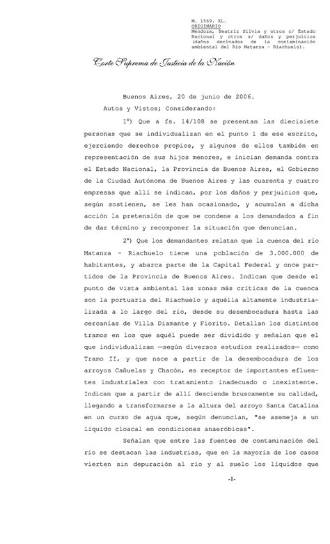 TRABAJO PRACTICO SENTENCIA DE LA CORTE SUPREMA DE LA NACION M XL Studocu
