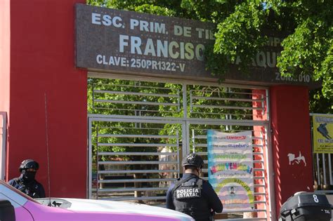 Resguardan 465 Elementos De Seguridad Escuelas De Sinaloa Para Intentar