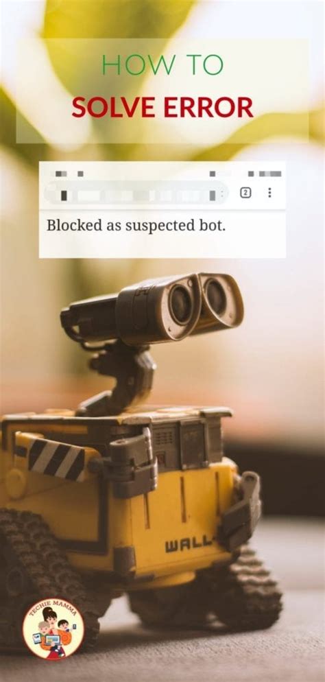 “blocked As Suspected Bot” Wordpress Error Techie Mamma