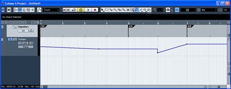 Cubase 5 Tempo And Time Signature Tracks Music Technology Centre Cubase Upgrades