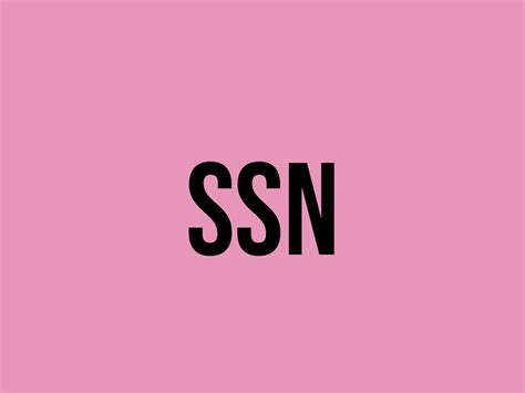 What Does Ssn Mean Meaning Uses And More FluentSlang