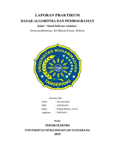 Laporan Praktikum Arduino Pdf