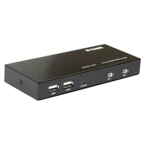 D Link 2 Port Kvm Switch With Hdmi And Usb Ports Dkvm 210h Ds Security Supplies