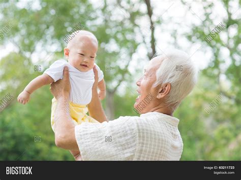 Asian Chinese Grandpa Image And Photo Free Trial Bigstock