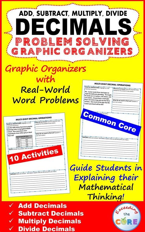 The Graphic Organizer For Students To Use In Their Writing And Math Projects Including An
