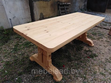 Стол садовый и банный из массива сосны Машека 1 8 метра продажа