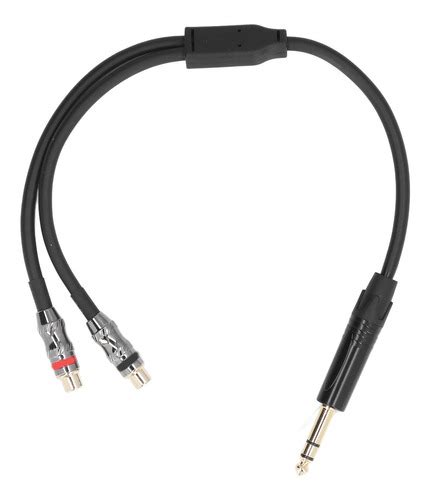 Divisor En Y Macho Estéreo A 2 Hembra Cable Dual De 635 Mm Cuotas
