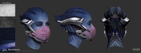 Artstation Mass Effect Andromeda Angara And Asari Breathers Ben Lo