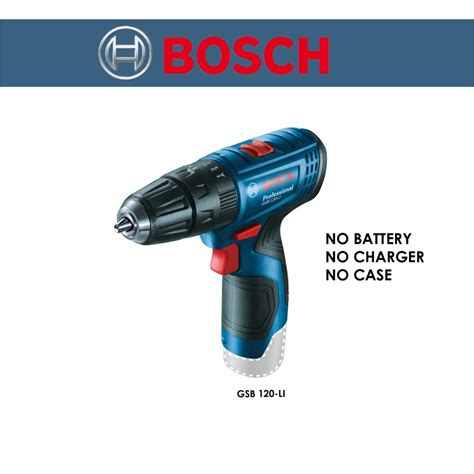 Bosch 12v Combo Drill Battery Drill Gsb 120 Li Gdr 120 Li Cordless
