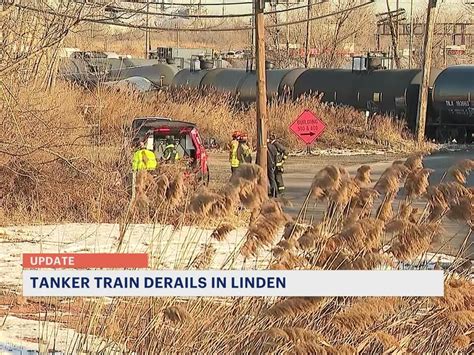2 Tanker Trains Carrying 28000 Gallons Of Ethanol Derail In Linden No