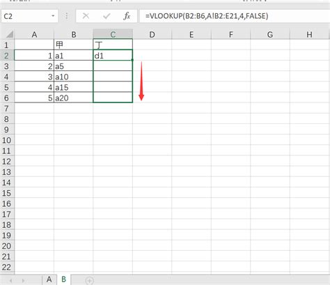 【excel】如何使用函数vlookup将a表格中特定数据提取到b表格中 知乎