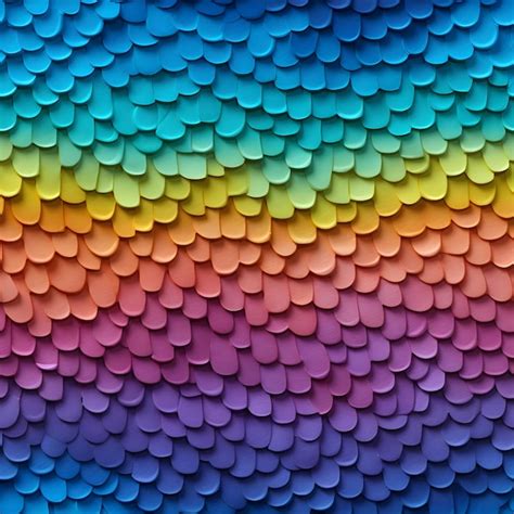 Premium Ai Image Rainbow Texture