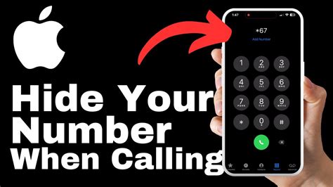 How To Hide Your Number When Calling On IPhone 15 YouTube