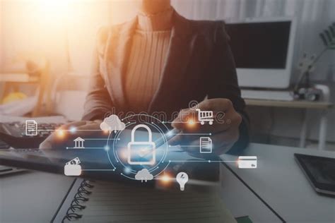 Cyber Security Concept Login User Identification Information Security And Encryption Secure