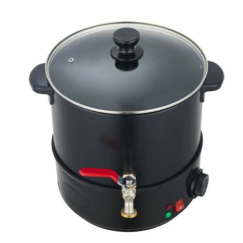 L Stainless Steel Wax Melter Electric Wax Melting Pot With Non Stick Coating Buy Candle