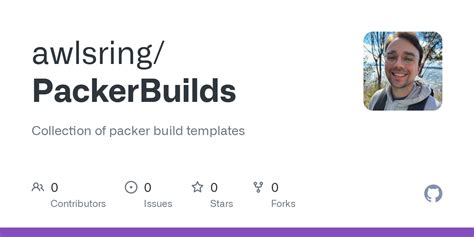 GitHub Awlsring PackerBuilds Collection Of Packer Build Templates