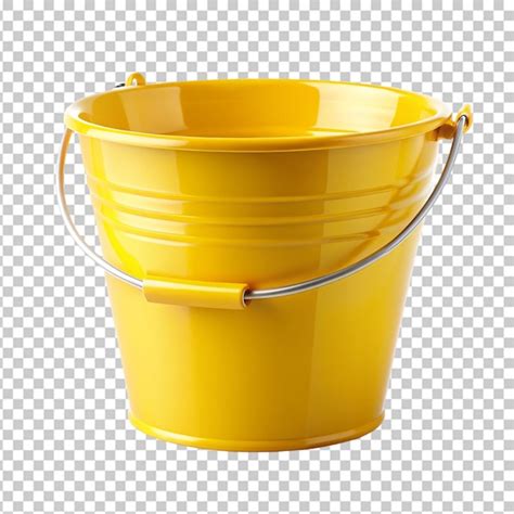 Premium Psd Plastic Buckets For Cleaning Isolated
