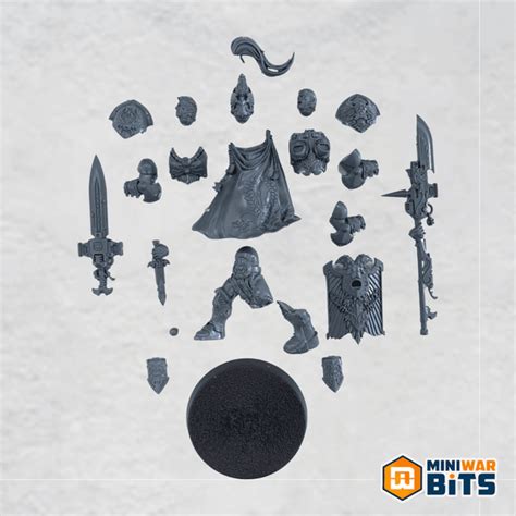 Custodian Guard Squad Shield Captain Single Figure Miniwar Bits