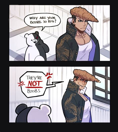 Monokuma And Owada Mondo Danganronpa And 1 More Drawn By Farisaki