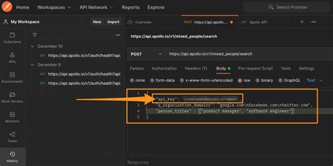 Use The Apollo Rest Api