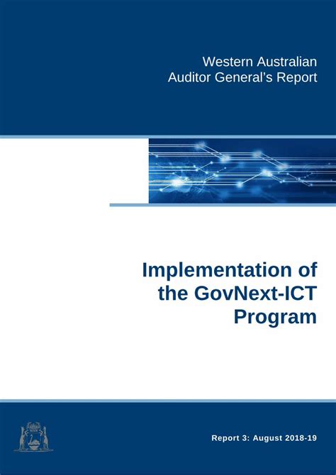 Pdf Western Australian Auditor Generals Report Au