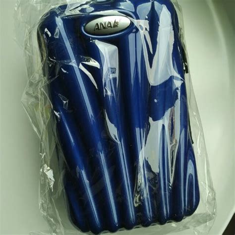 Brand New Ana First Class Samsonite Amenity Kit Blue On Carousell