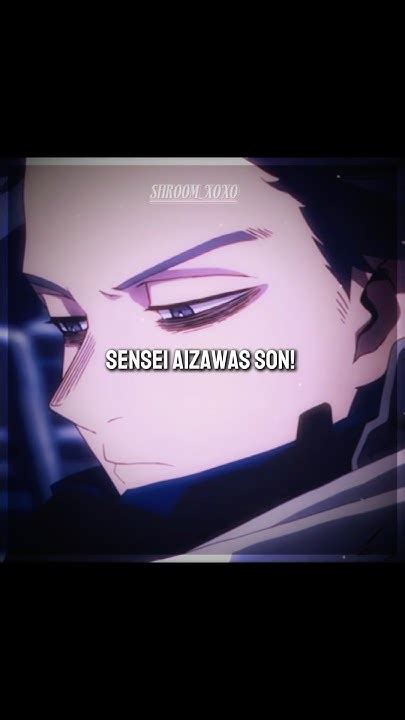 Idc Aizawa Hitoshi Father And Son Mhacommunity Hitoshishinsou Fyp Anime Edit