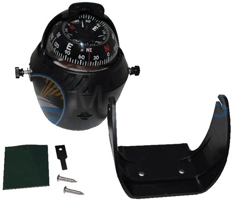 Boat Compass Black 12v Illuminated Led Light Marine Mr Boats