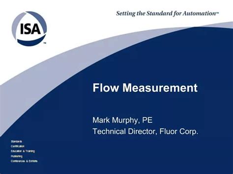 PPT Flow Measurement PowerPoint Presentation Free Download ID