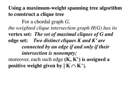An Introduction To Chordal Graphs And Clique Trees Ppt Download