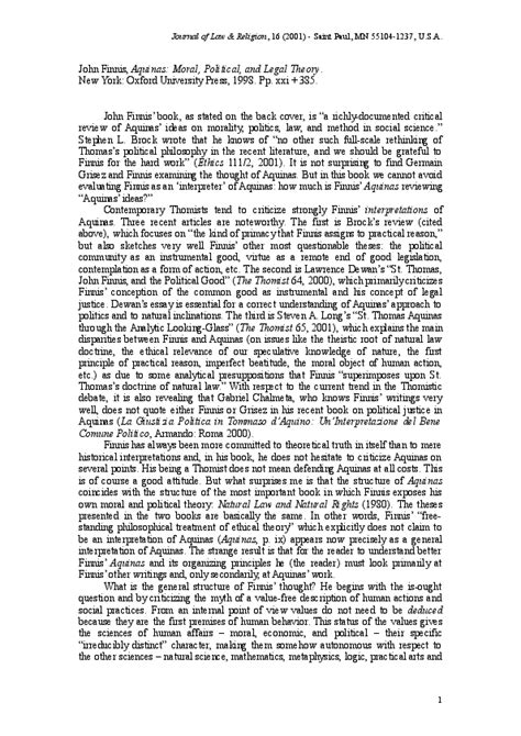 Doc John Finnis Aquinas Moral Political And Legal Theory