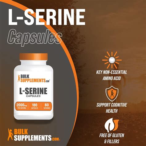L Serine Supplement Memory Booster Capsules