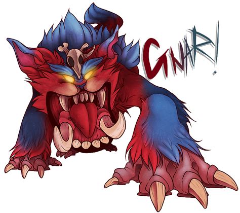 Incredible Gnar Fan Art For League Of Legends Newest Champion Slide 8 League Of Legends