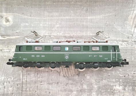 Minitrix Spur N Ae 6 6 Sbb Lok Frisch Revidiert In Ers Ovp Kaufen