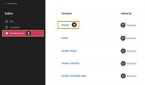 Customize Your Header Using The Site Editor Support