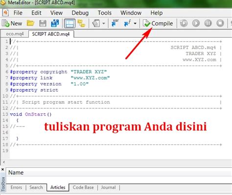 Cara Buat Script Di Mt4 Tanya Jawab Forex