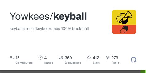 Github Yowkees Keyball Keyball Is Split Keyboard Has Track Ball
